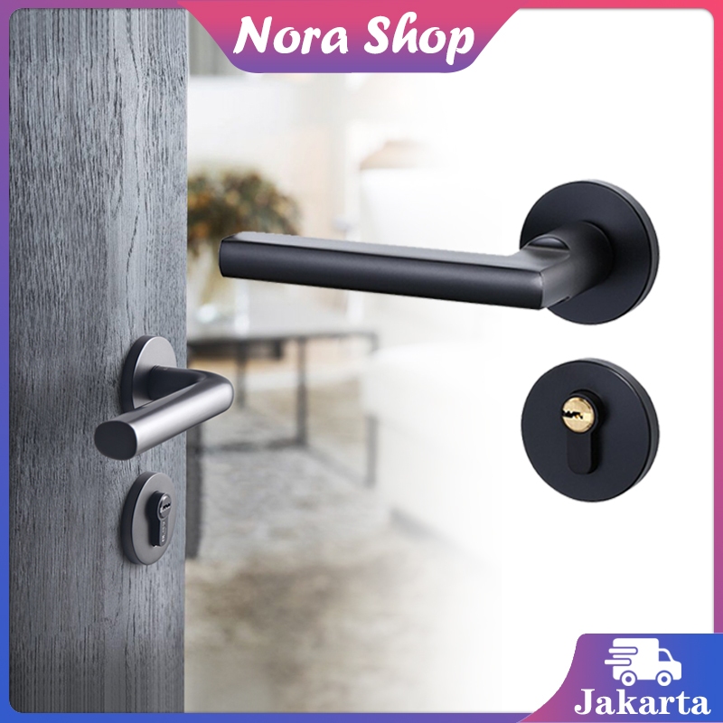 Jual Kunci Pintu Pisah Handle Pintu Minimalis Set Kunci Gagang Pintu Rumah Kunci Pintu Set ...
