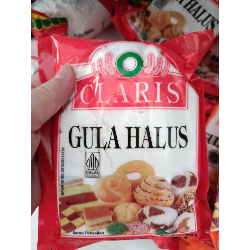Jual Gula Halus CLARIS 250gr (Bungkus Merah) | Shopee Indonesia