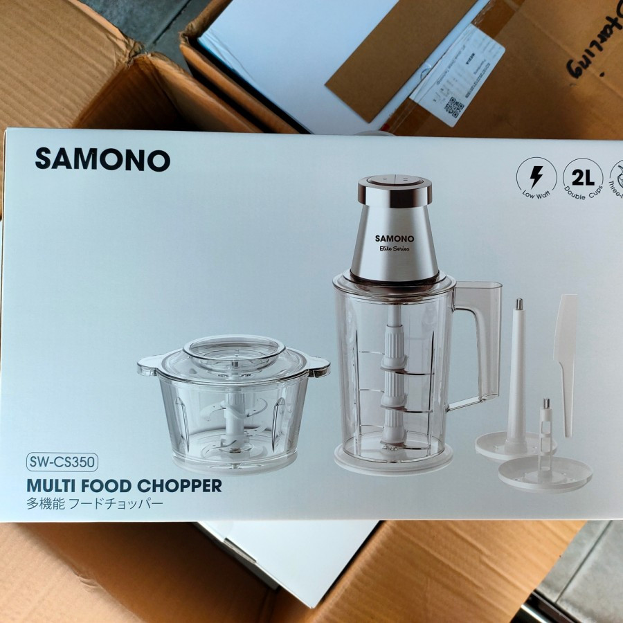 Jual Samono Multi Food Chopper 2L(8in1) | Shopee Indonesia