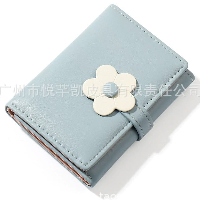 Jual Smile Goddess Dompet Wanita Baru Pola Bunga Dompet Lipat Dompet ...