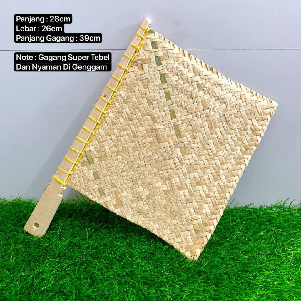 Jual Kerajinan Hihid Kipas Anyaman Tradisional Murah Kipas Tangan Sate ...