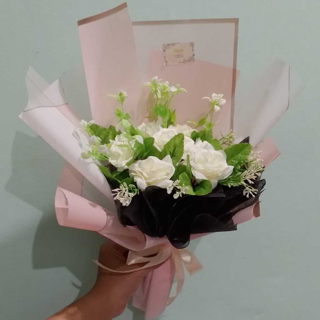 Jual Buket Bunga Palsu / Buket Murah / Buket Kekinian / Buket hits ...