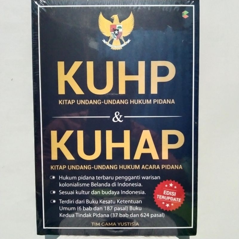 Jual KUHP dan KUHAP Kitab Undang Undang Hukum Acara Pidana Edisi Terupdate Terbaru 2023 | Shopee ...