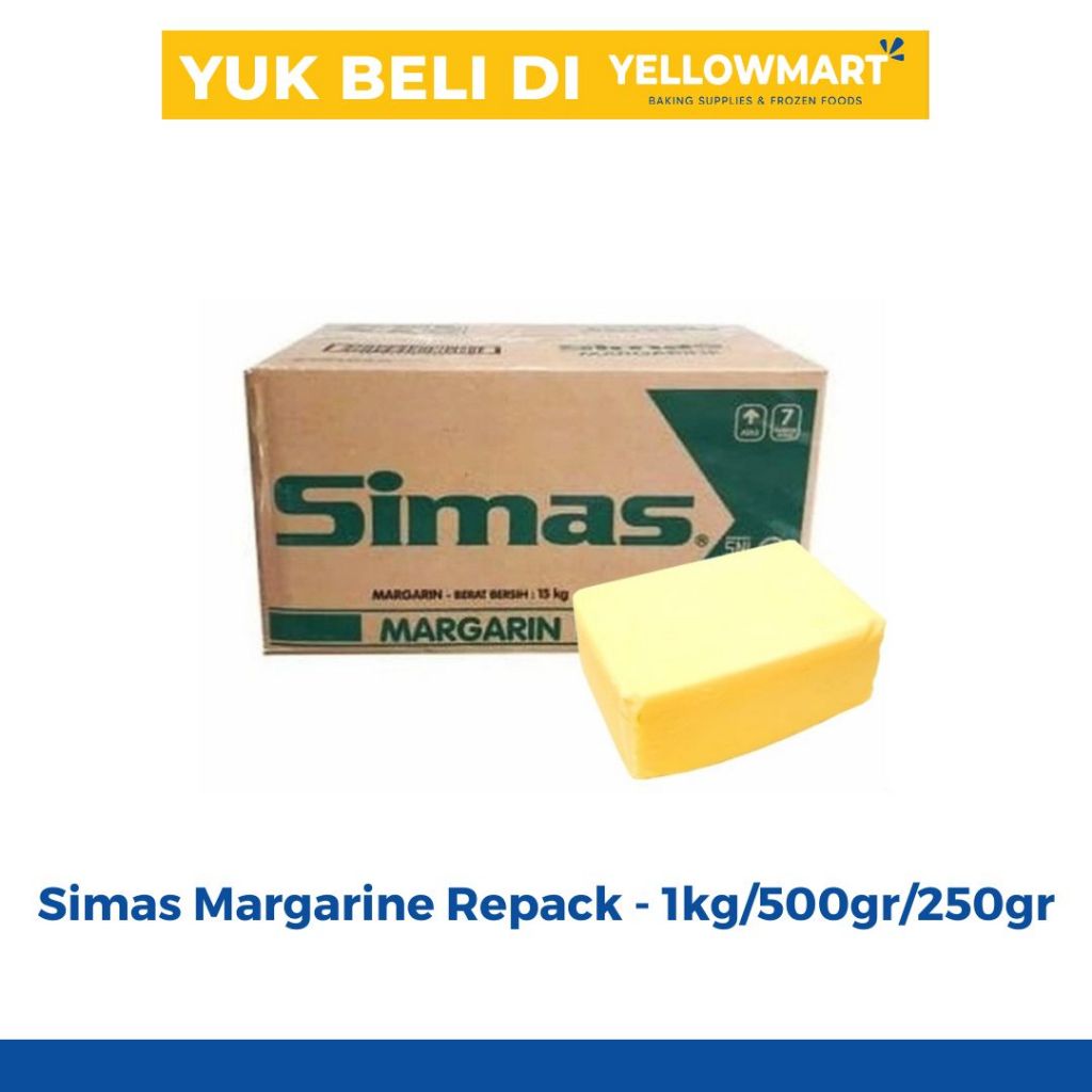 Jual Simas Margarine Repack - 1kg/500gr | Shopee Indonesia