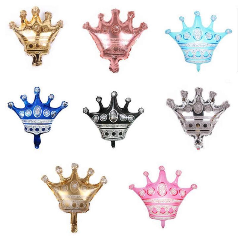 Jual Balon foil mahkota | balon foil crown | balon foil mahkota pink ...