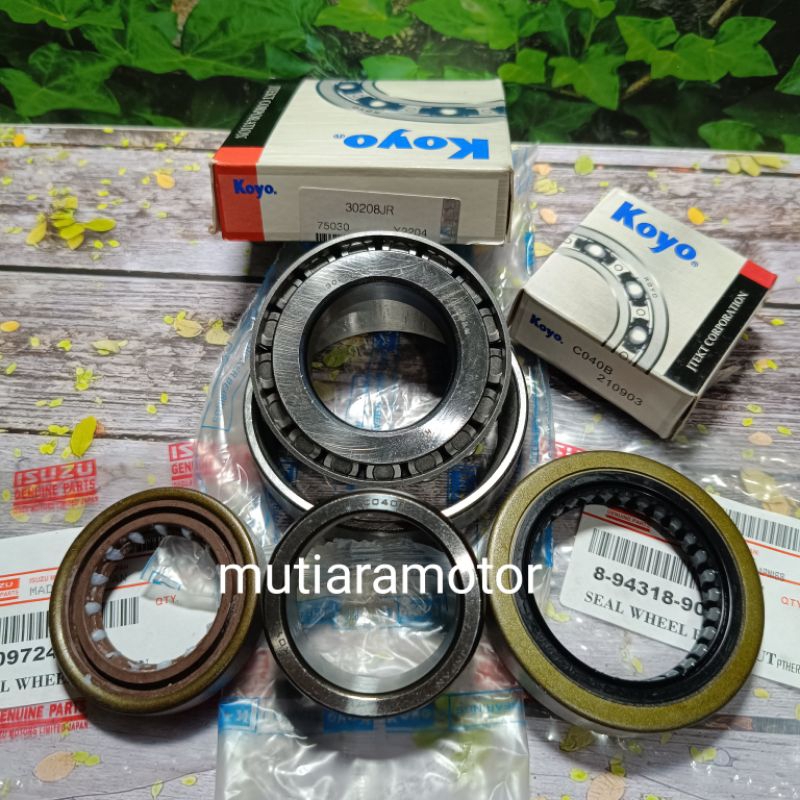 Jual BEARING SET + SEAL RODA BELAKANG PANTHER TOURING PANTHER KAPSUL(1 SET 1 RODA) | Shopee ...