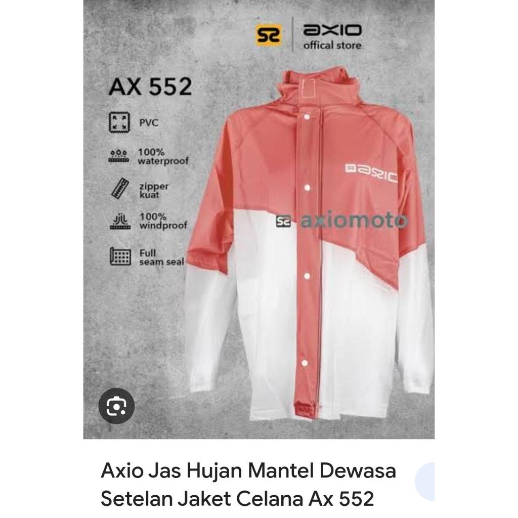 Jual FELWINSHOP Jas Hujan Dewasa Axio Series AX 552 Jas Hujan Motor ...