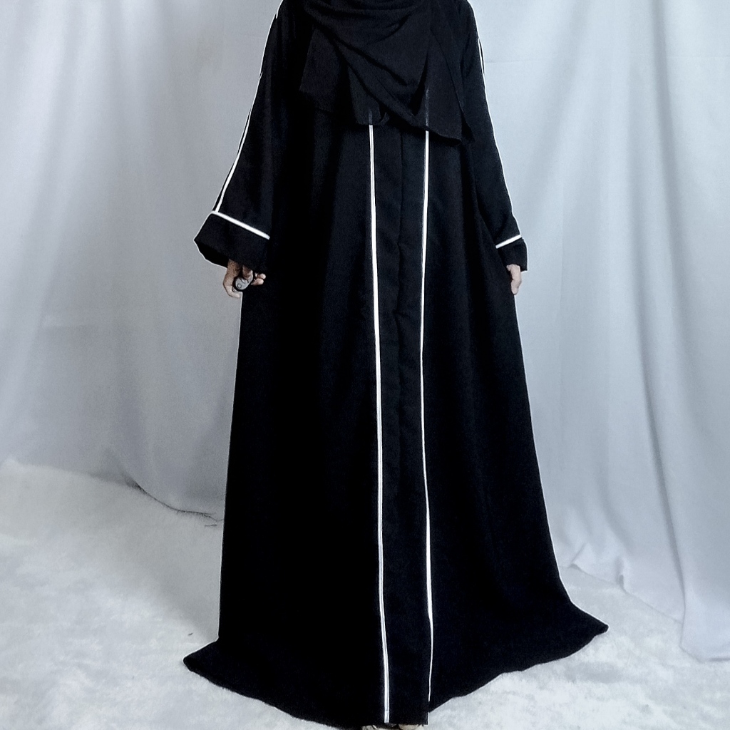 Jual Hulya abaya/Abaya hitam/dres muslimah/abaya turki/abaya arab ...