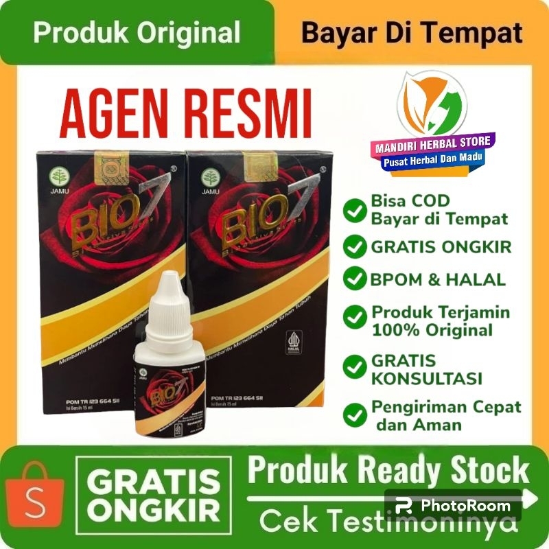 Jual Bio7 Bio Seven Bio 7 Obat Herbal Original Bioseven Asli Jamu Tetas ...