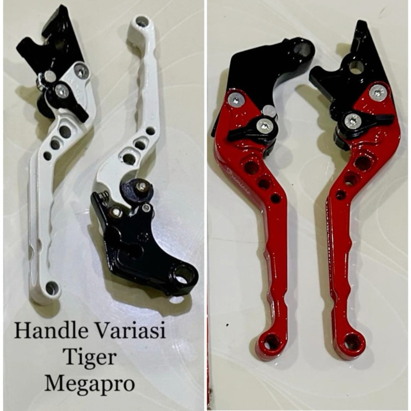 Jual Handle Set Kanan Kiri Variasi Megapro Tiger | Shopee Indonesia