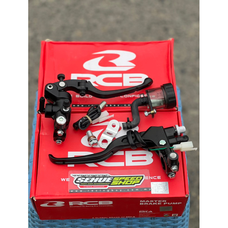 Jual MASTER REM RCB S1 SET HANDLE KIRI E2 UNIVERSAL MOTOR | Shopee ...