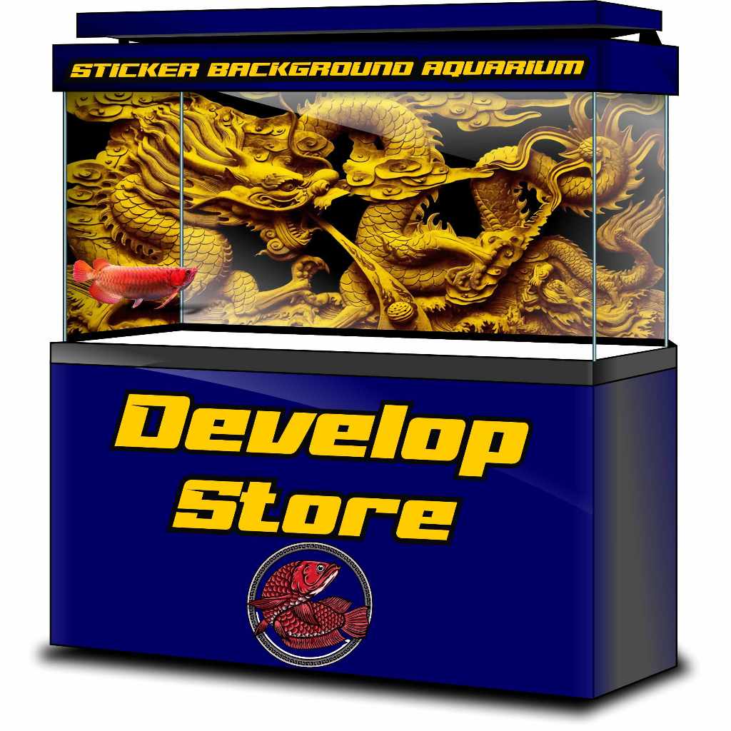 Jual STICKER AQUARIUM, STICKER KACA AQUARIUM, WALLPAPER AQUARIUM ...