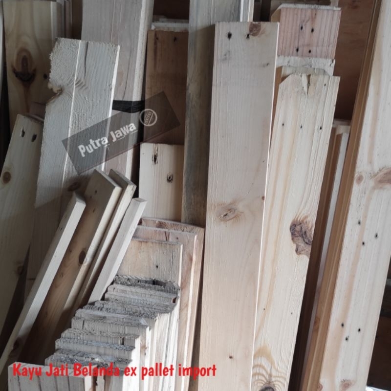 Jual Kayu Jati Belanda Pinus Bekas Pallet Import Sudah Halus Siap Pakai ...