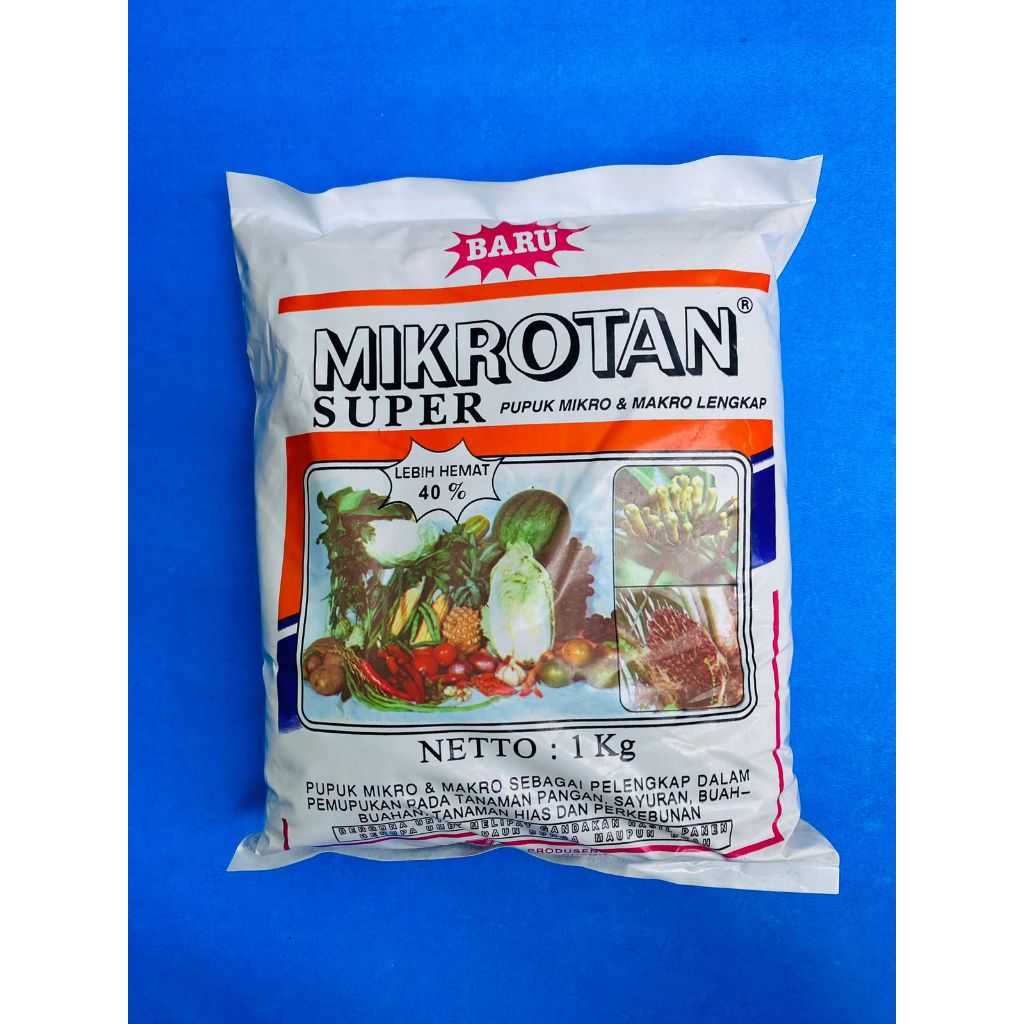 Jual pupuk mikro makro lengkap MIKROTAN SUPER 1KG | Shopee Indonesia