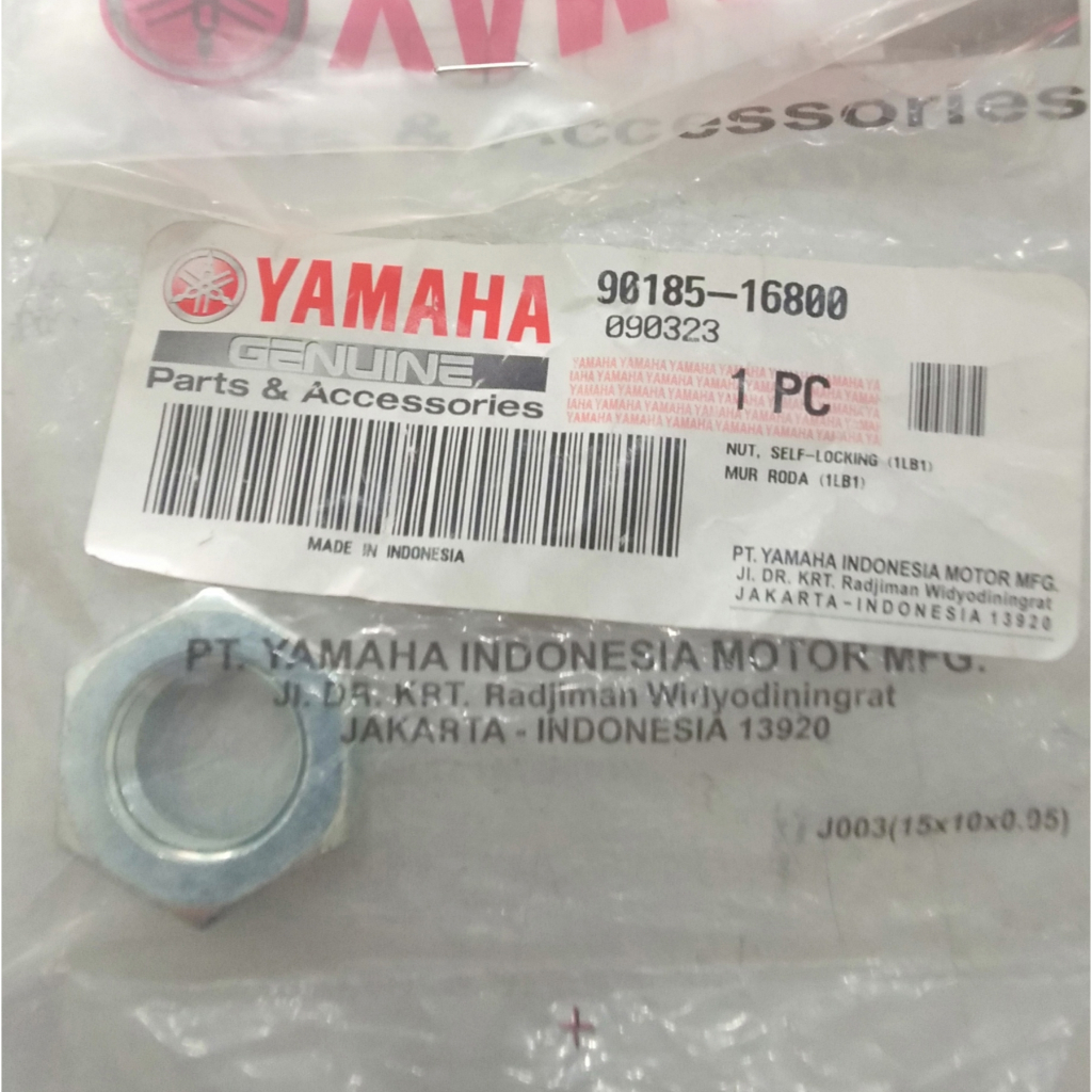 Jual NUT, SELF-LOCKING / MUR AS RODA BELAKANG - XEON GT 125 / XEON RC ...