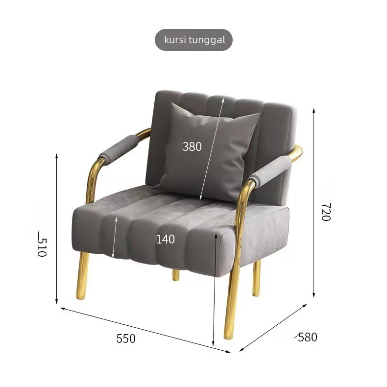 Jual Sofa sederhana eropa bagian utara Sofa Minimalis Shape Modern ...