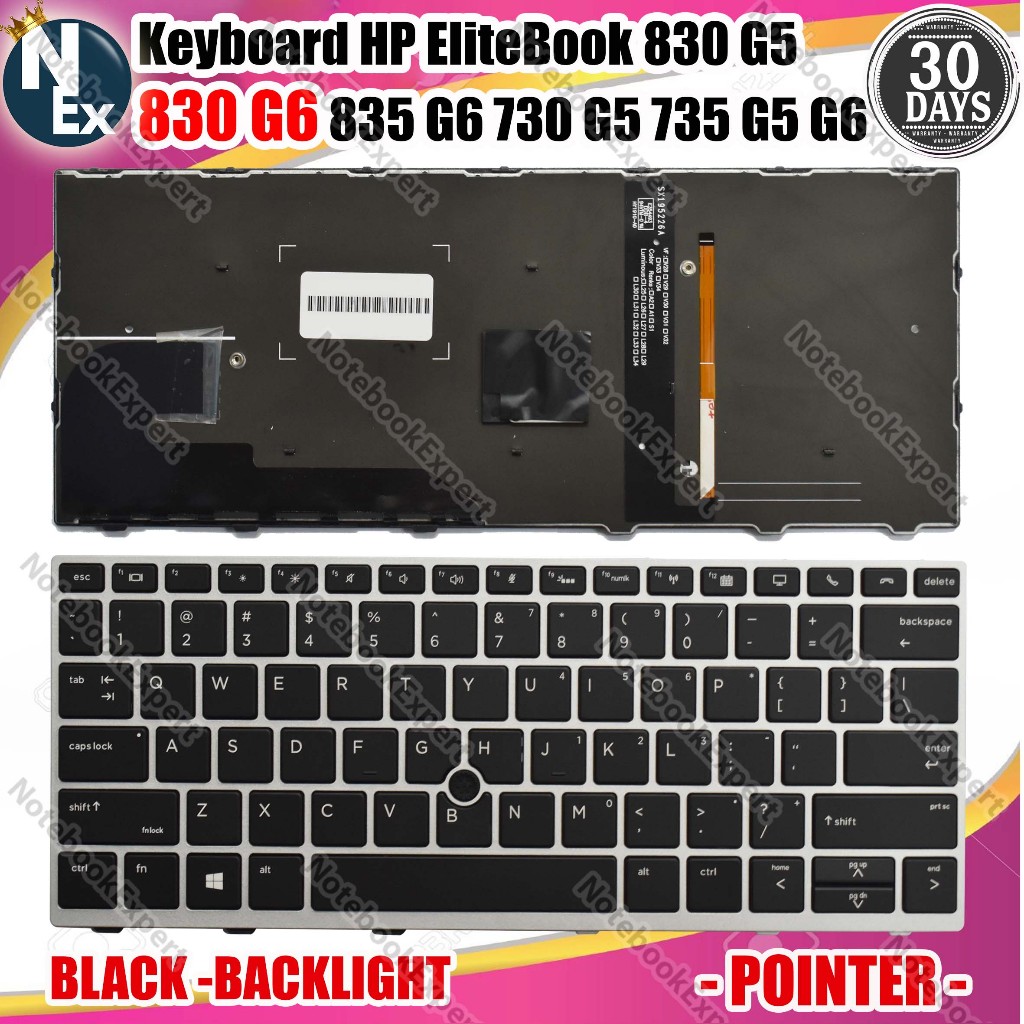Jual Keyboard HP EliteBook 830 G5 830 G6 835 G6 730 G5 735 G5 G6 ...