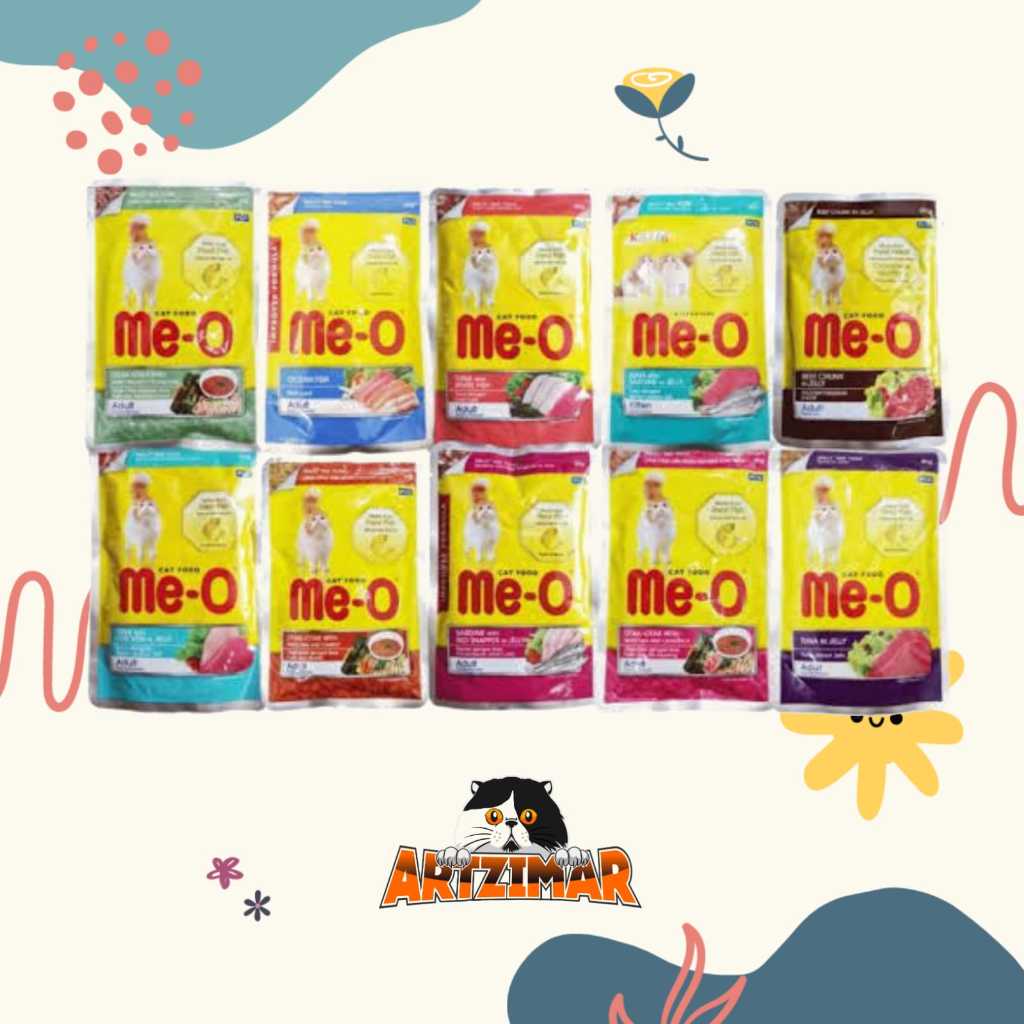 Jual Meo pouch 80gr wetfood makanan basah kucing | Shopee Indonesia