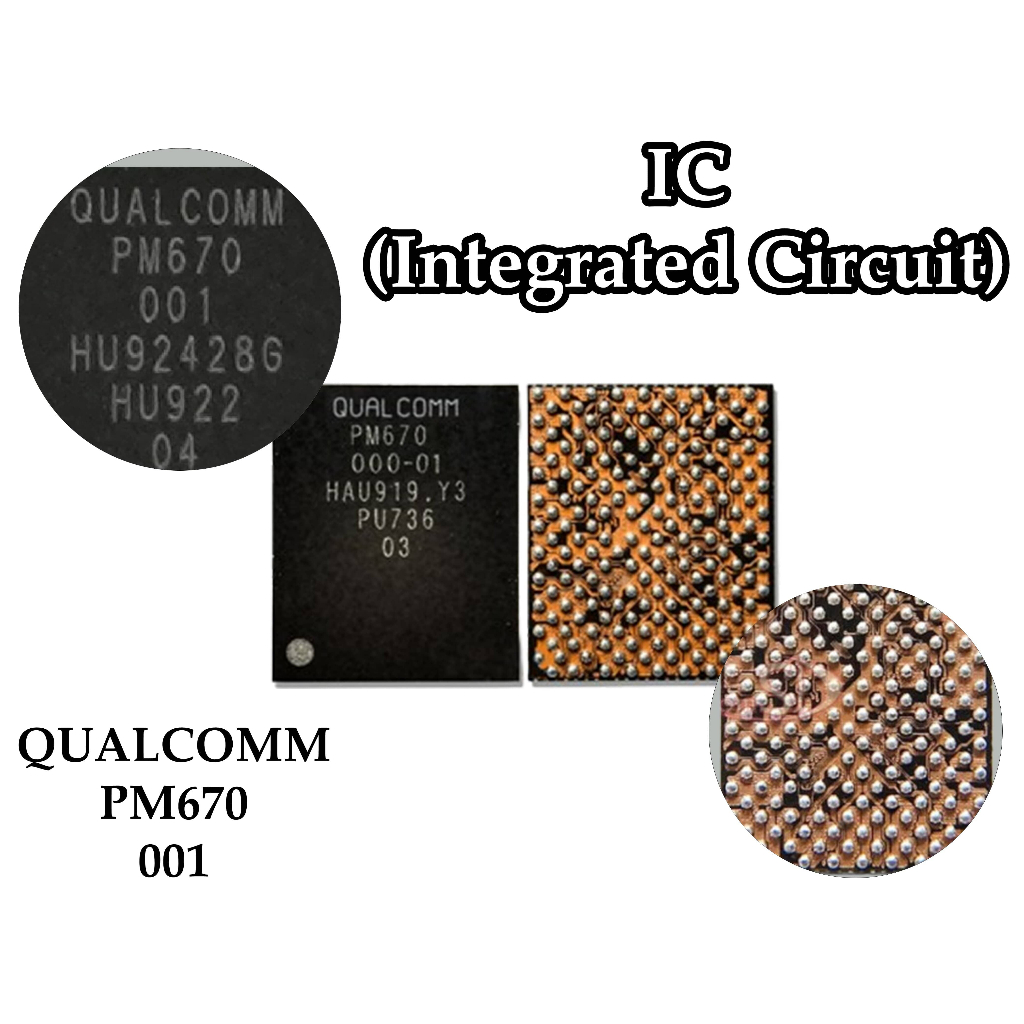 Jual Xiaomi Redmi Note 5/Vivo X23 - IC (Integrated Circuit) Power PM670 ...