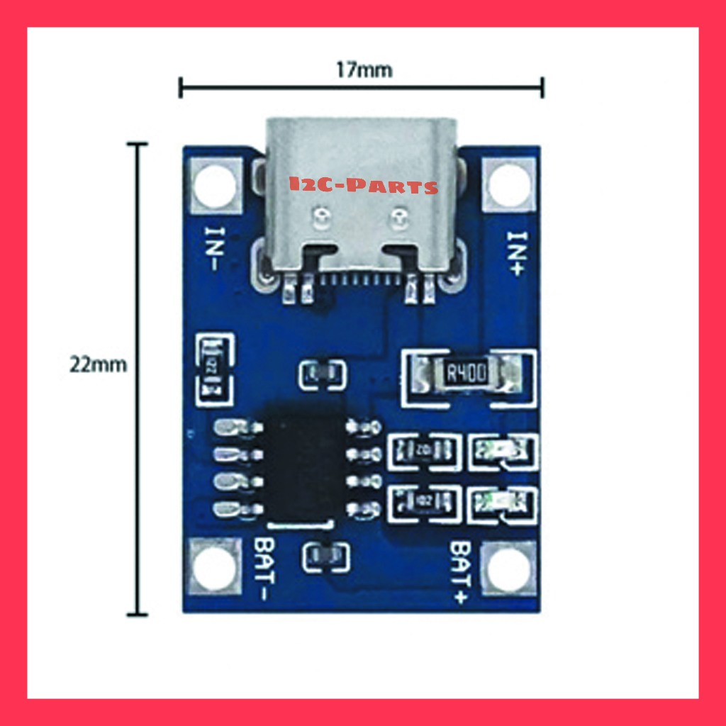 Jual TP4056 1A 5V to Lithium Battery Charging Modul Cas Baterai USB ...