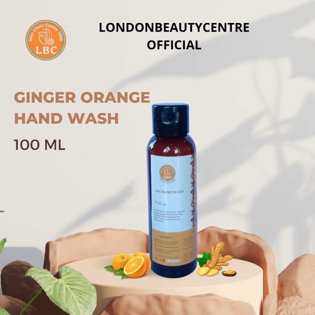 Jual Travel size Hand Wash 100 ml ( Ginger Orange - Limited Edition ...