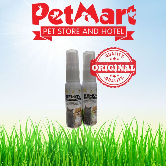 Jual REMOV jamur Spray 30ml - Obat Jamur Untuk Kucing Dan Anjing 30 ML ...