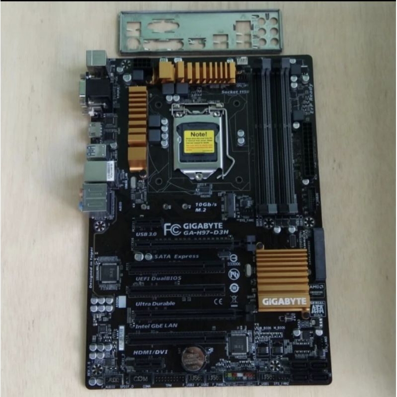Jual MOBO/MOTHERBOAD GIGABYTE H97 D3H - ATX M2.SATA / 4 SLOT RAM DDR3 ...