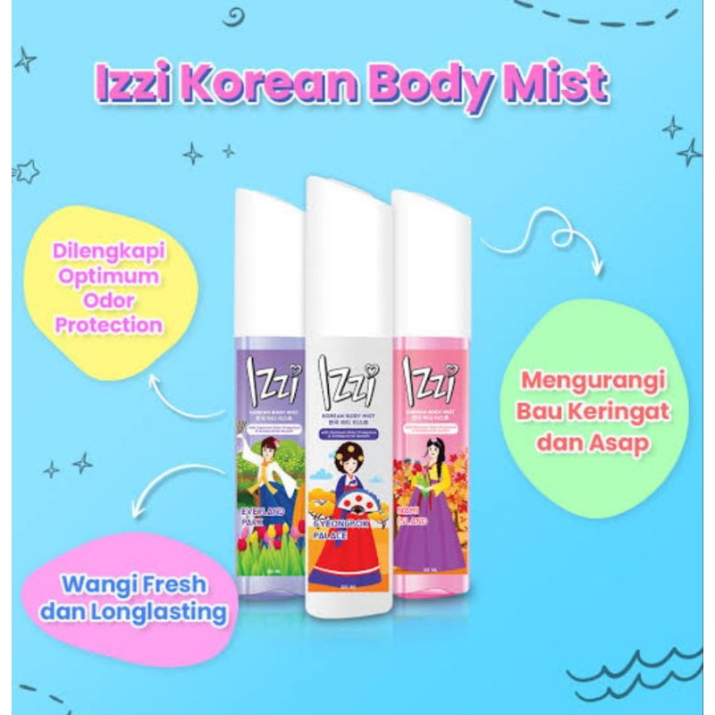 Jual Izzi Body Mist 100ml | Shopee Indonesia