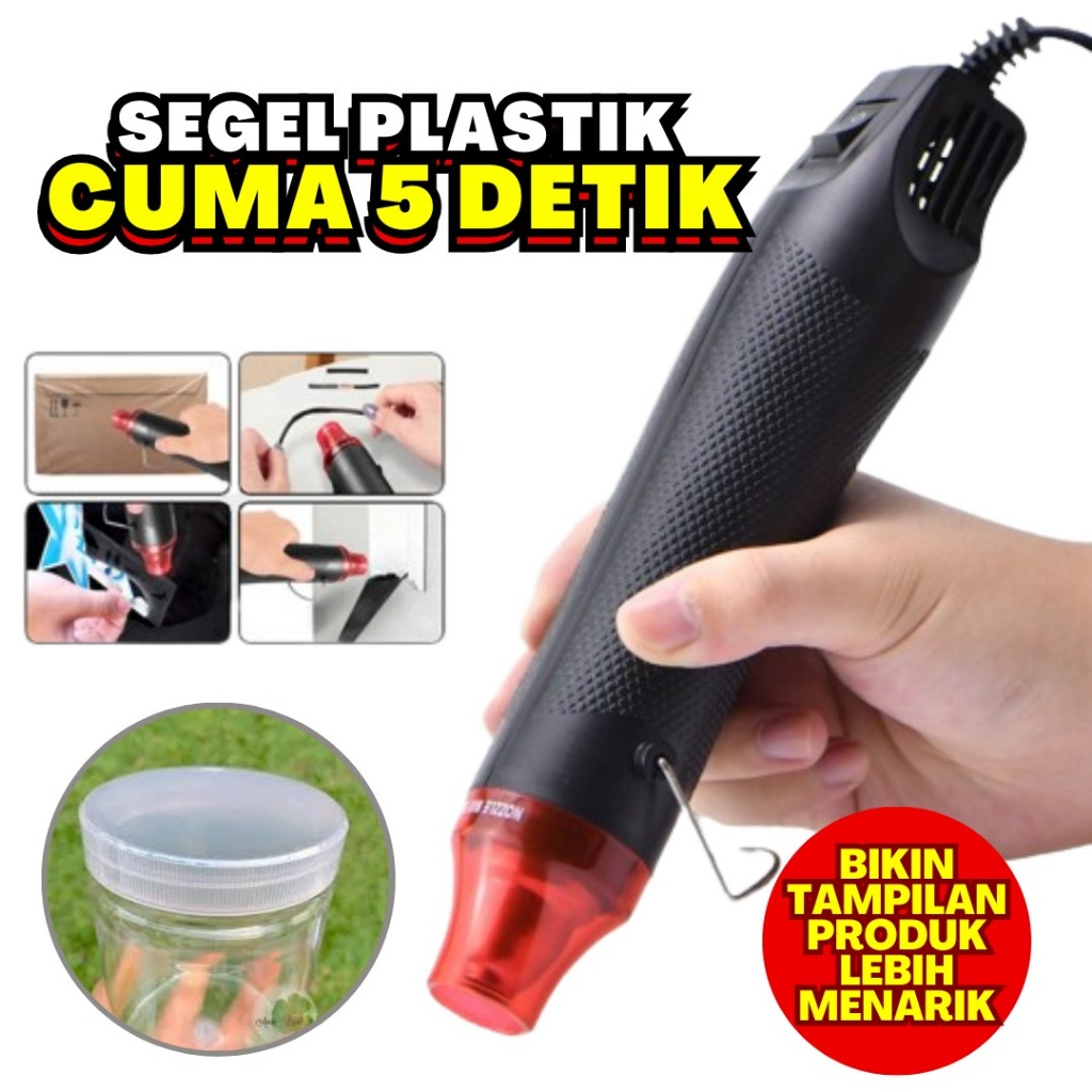 Jual Hot Gun Heat Gun Electric Alat Pemanas Multifungsi n Low Watt 300W ...