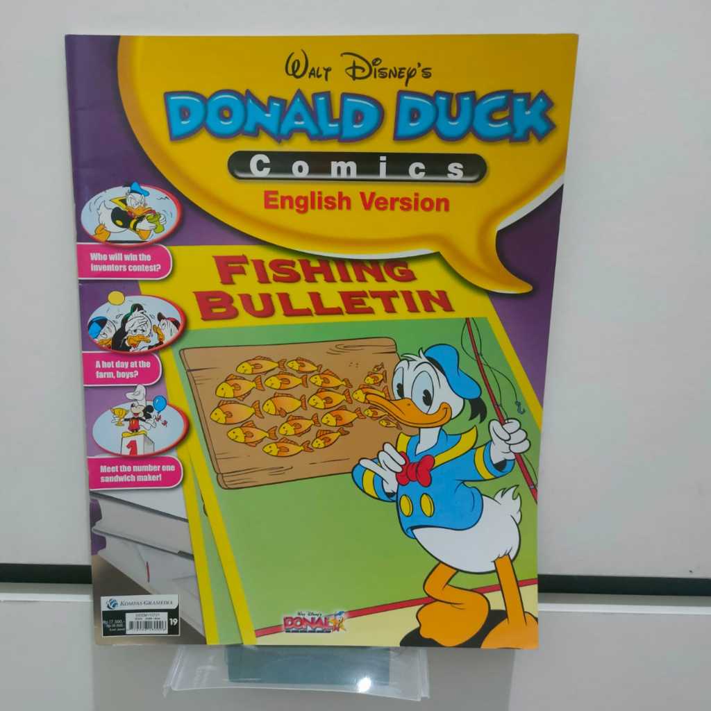 Jual DONALD DUCK ENGLISH VERSION (DONAL BEBEK VERSI BAHASA INGGRIS) [buku komik edisi lama/bekas ...