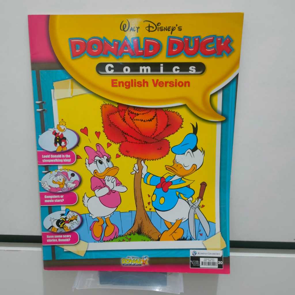 Jual DONALD DUCK ENGLISH VERSION (DONAL BEBEK VERSI BAHASA INGGRIS) [buku komik edisi lama/bekas ...