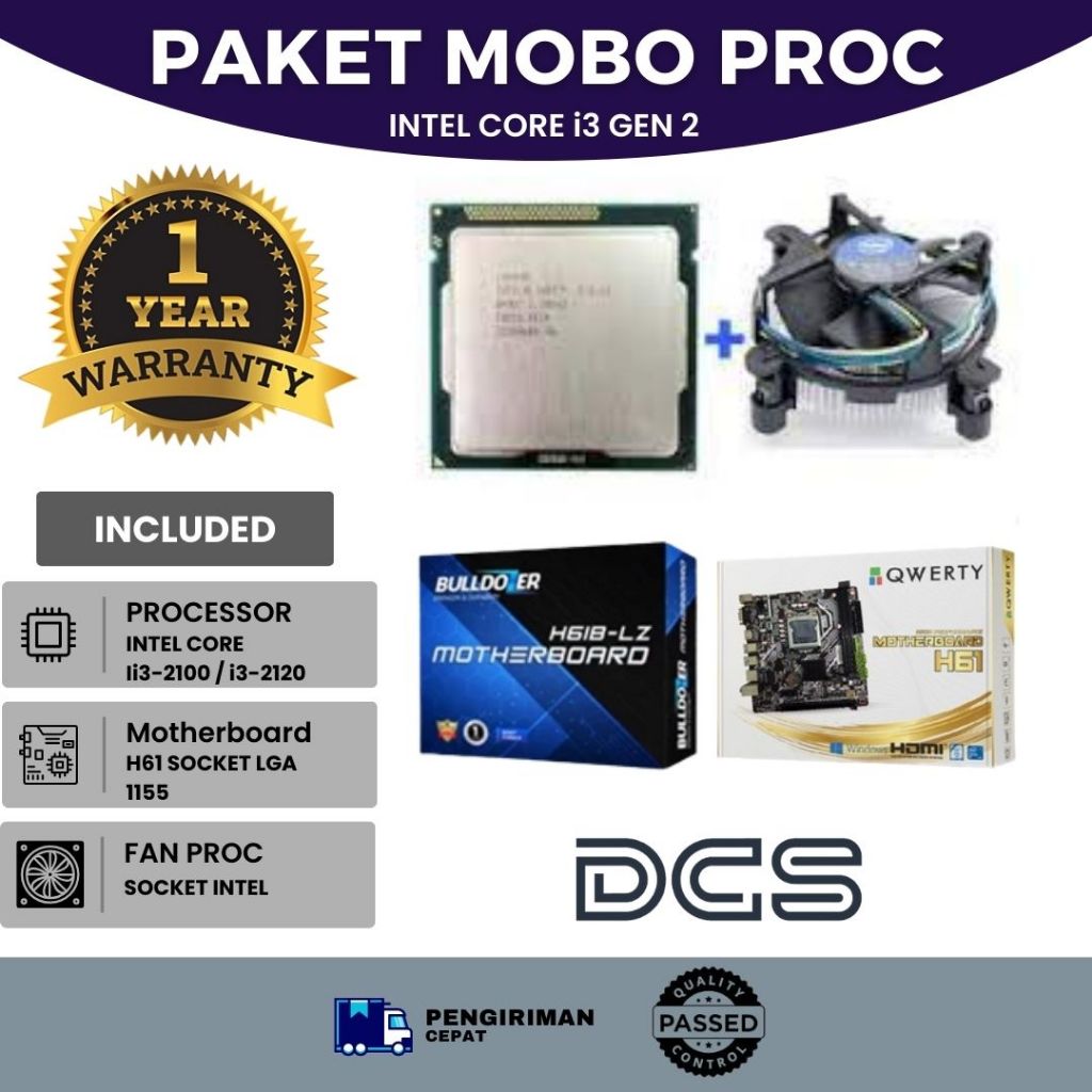 Jual PAKET MOBO VARRO H61 INTEL CORE i3 2120 FAN PROCESSOR | Shopee ...