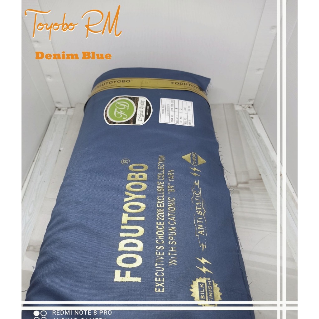Jual Multi kain katun cotton TOYOBO FD FODU Royal Mix RM exclusive per ...