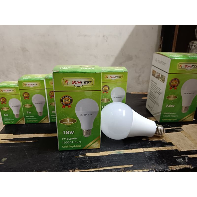 Jual LAMPU LED BOHLAM LED PUTIH 18W | Shopee Indonesia