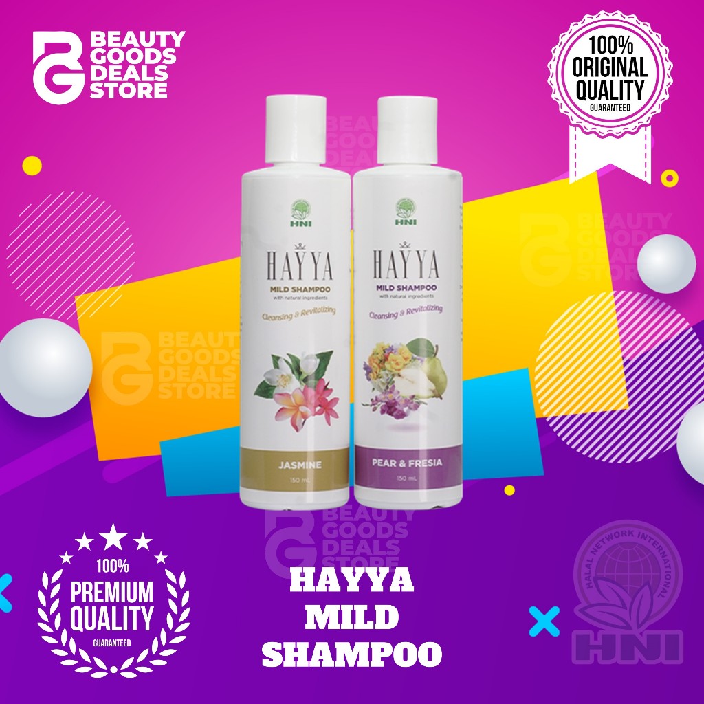 Jual Sampo Rambut HNI HPAI - Hayya Mild Shampoo | Membersihkan kulit ...