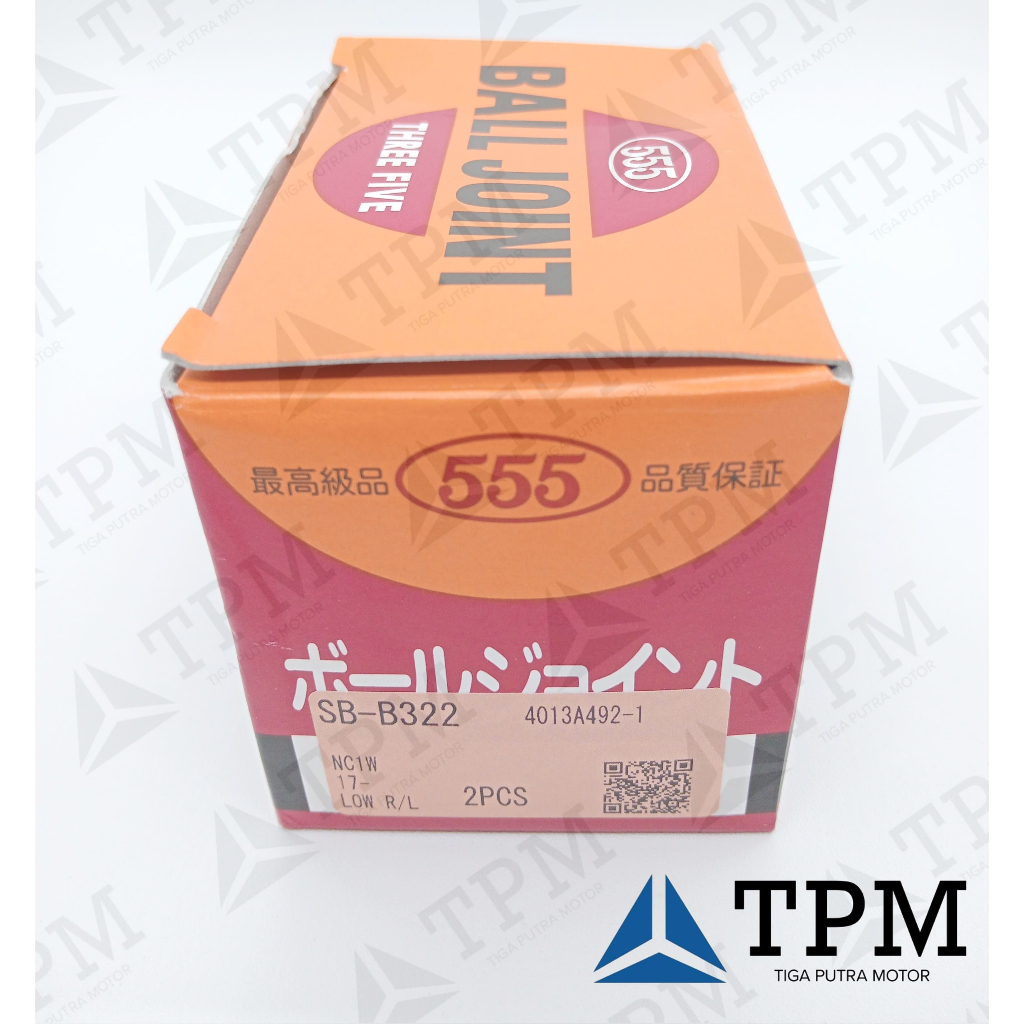 Jual Ball Joint Bawah Mitsubishi Xpander SB-B322 555 Japan | Shopee ...