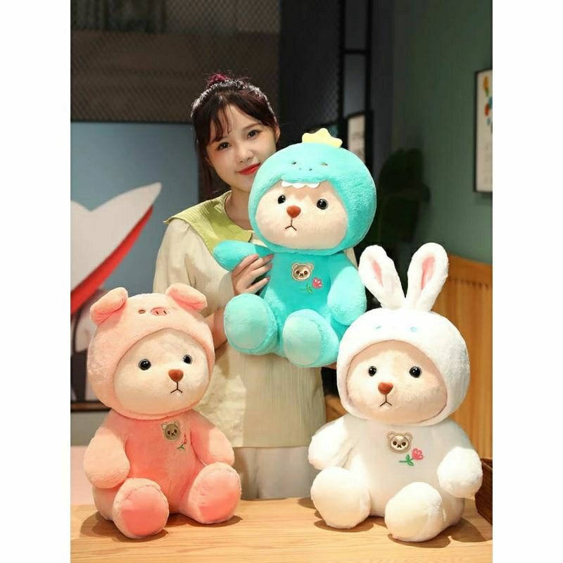 Jual Boneka Lucu Teddy Tales Bear Cosplay Manyo Lucu Imut dan ...