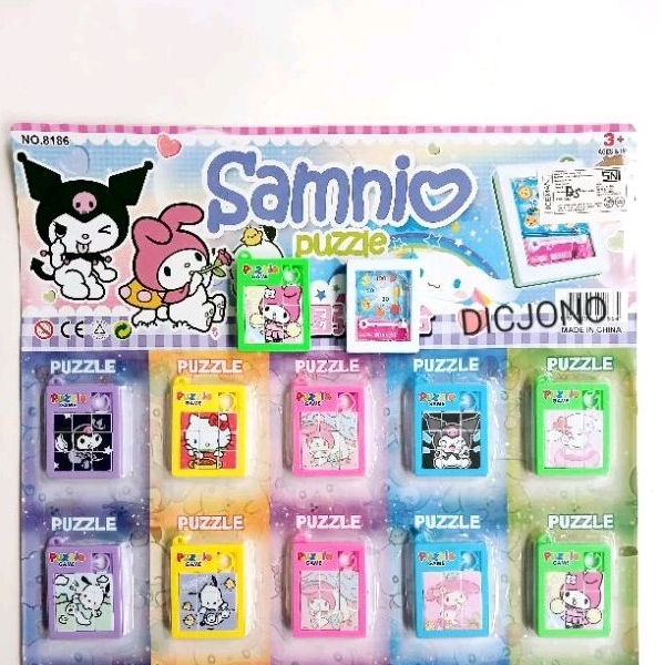 Jual Mainan Edukasi Puzzle Geser Mini Sanrio - Kuda Pony - Labubu ...