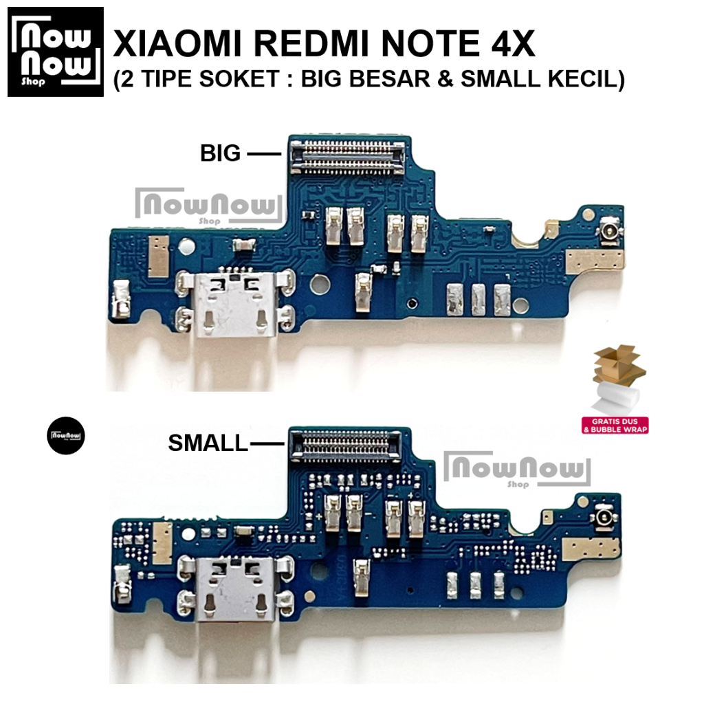 Jual BOARD KONEKTOR PAPAN CAS XIAOMI REDMI NOTE 4X SOKET BIG BESAR ...