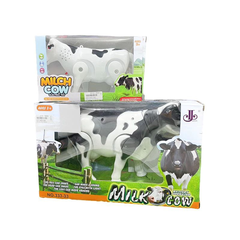 Jual [ Free Batrai ] Mainan Sapi Berjalan dan Suara / Mainan Edukasi ...