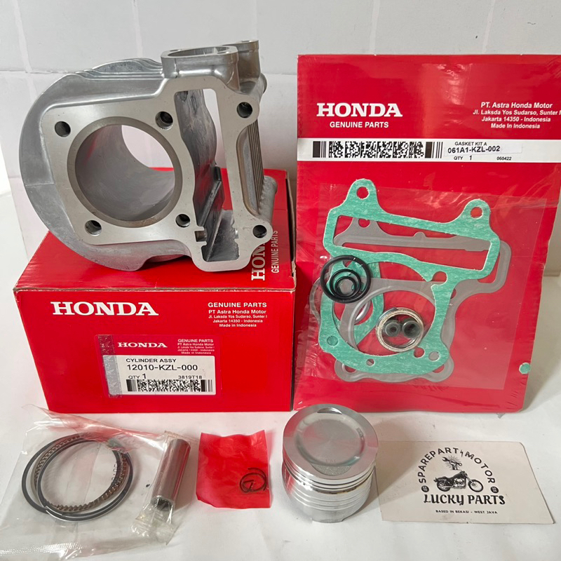 Jual Blok Seher KOMPLIT (KZL) untuk Honda Beat Fi, Scoopy Fi , Spacy Fi, Vario 110 Fi, STATER ...