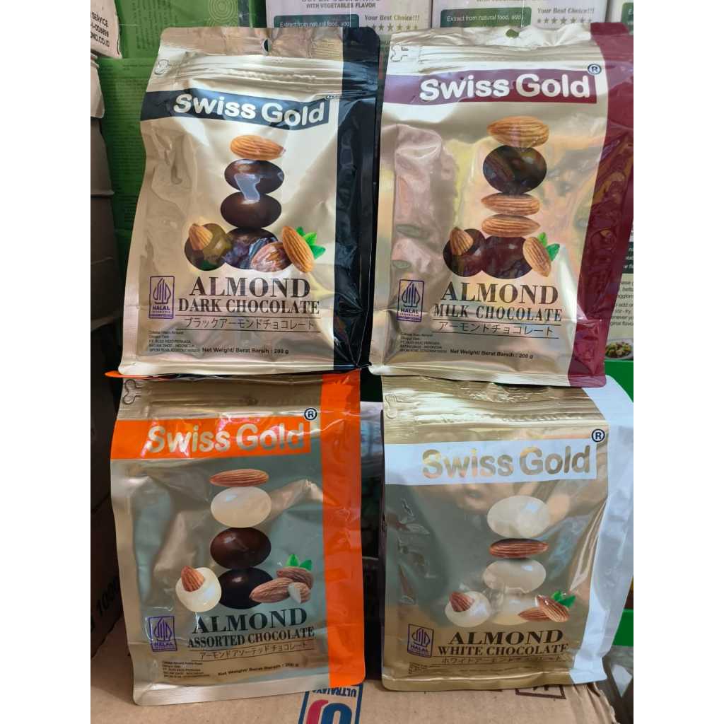 Jual COKLAT SWISS GOLD CHOCOLATE PREMIUM- 200 GRAM | Shopee Indonesia