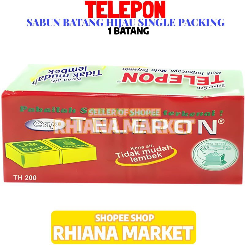 Jual Sabun Batang Pembersih Noda Kotoran Telepon Single Packing 200 ...