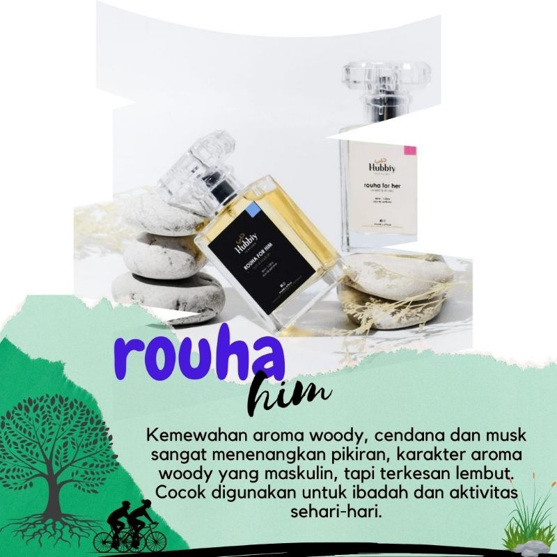Jual Rouha Him by Hubbiy Perfume EDP (box reguler) | Shopee Indonesia