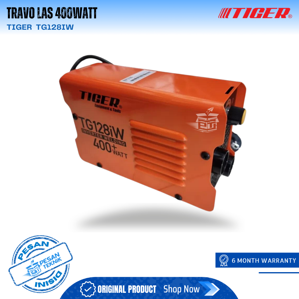 Jual Mesin Travo Las Listrik Inverter 400 watt TIGER TG128IW | Shopee ...