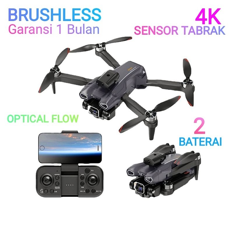 Jual Drone F823 Brushless & 4K kamera, Optical flow | Shopee Indonesia