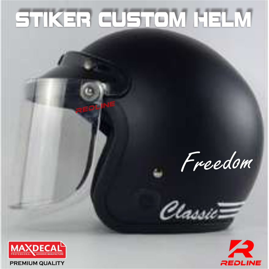 Jual Stiker Custom Nama Helm | Shopee Indonesia