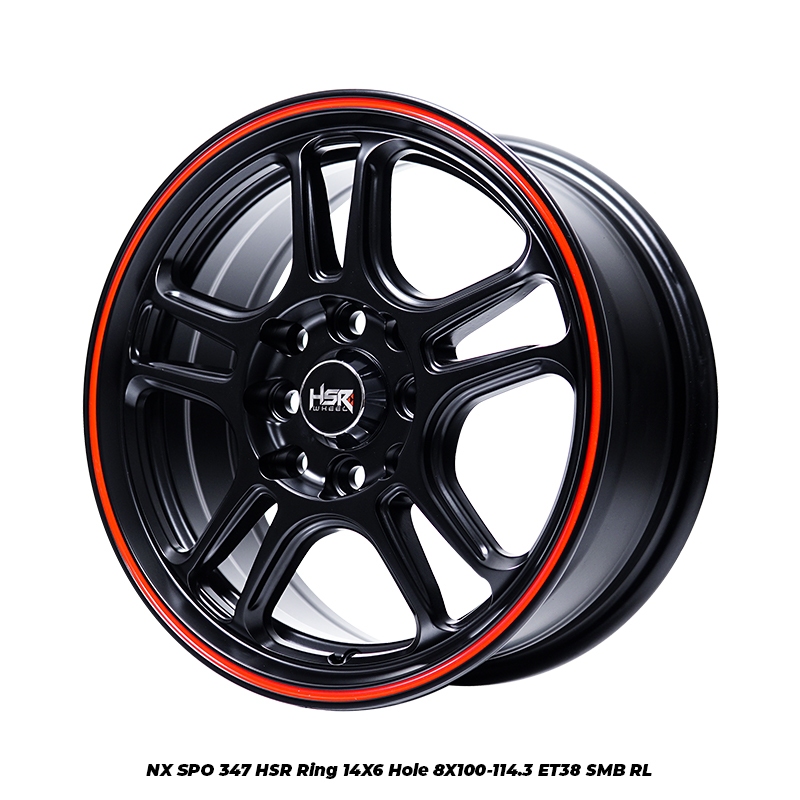 Jual VELG MOBIL RACING RING 14 NX SPO 347 HSR R14 PELEK MOBIL UNTUK AVANZA XENIA KARIMUN BRIO ...