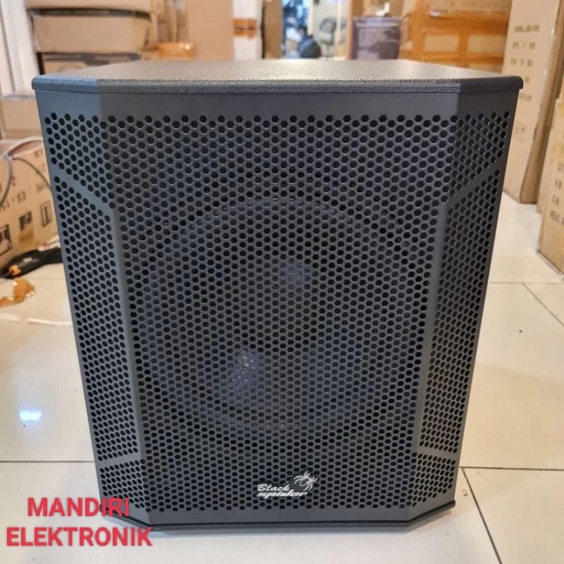 Jual Subwoofer AKTIF 12 inch BLACK SPIDER Model SSW-112 | Shopee Indonesia