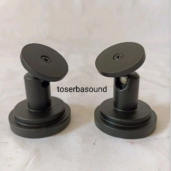 Jual Dudukan kaki tweeter Staging hitam bahan aluminium audio mobil ...